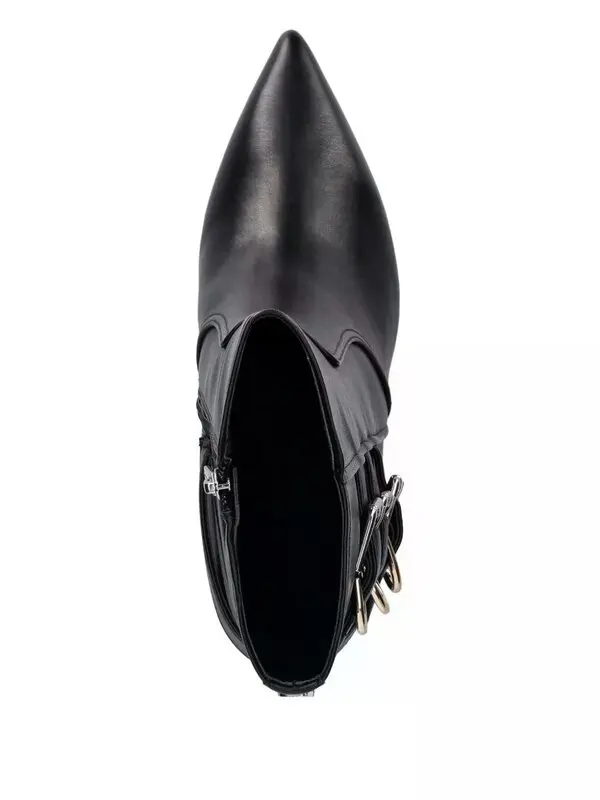 Guess Buckle Stiletto Boots