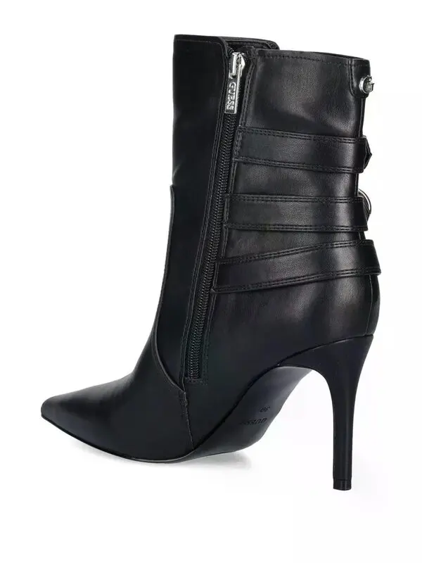 Guess Buckle Stiletto Boots