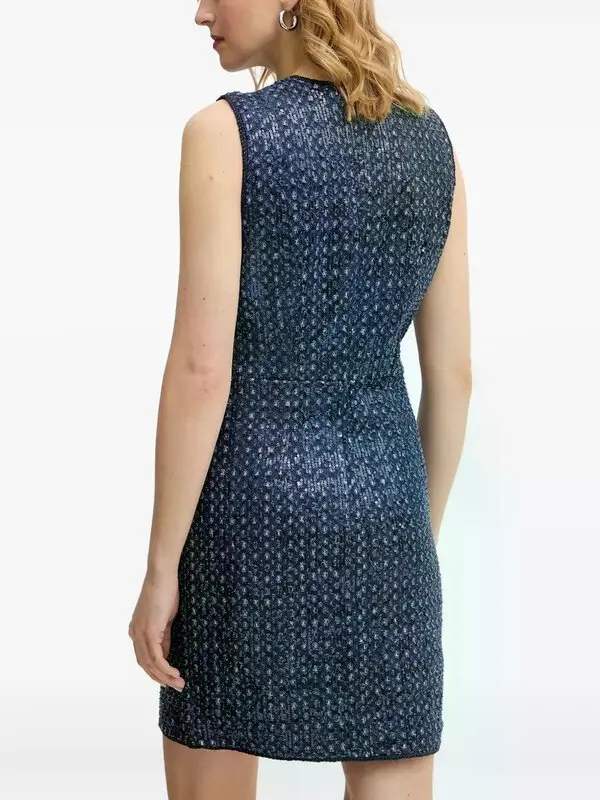 Guess Button Pocket Shift Mini Dress