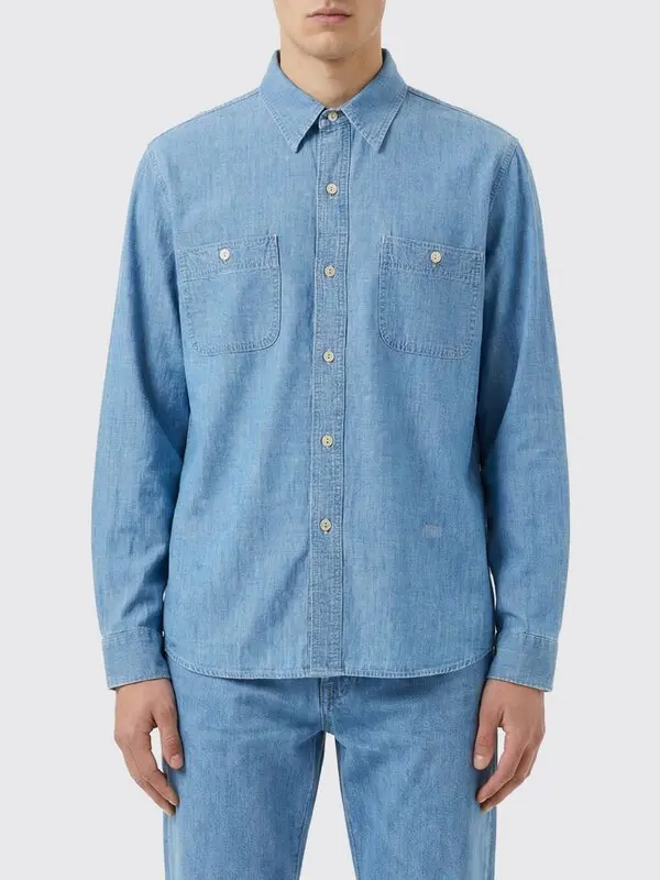 LEVI'S Cotton Shirt - Gnawed Blue