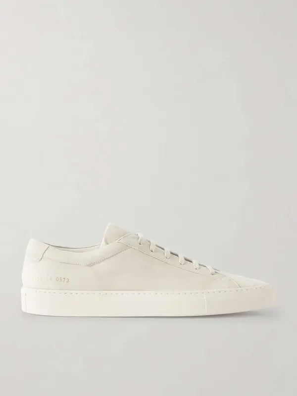 COMMON PROJECTS Achilles Slim Suede Sneakers