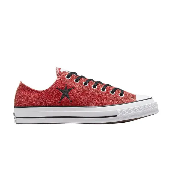 CONVERSE Stussy X Chuck 70 Low Top Sneaker - Red