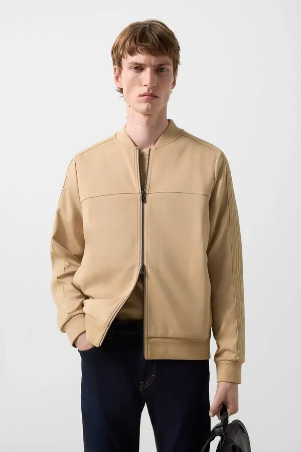 Bogner Lennox Jersey Jacket - Camel