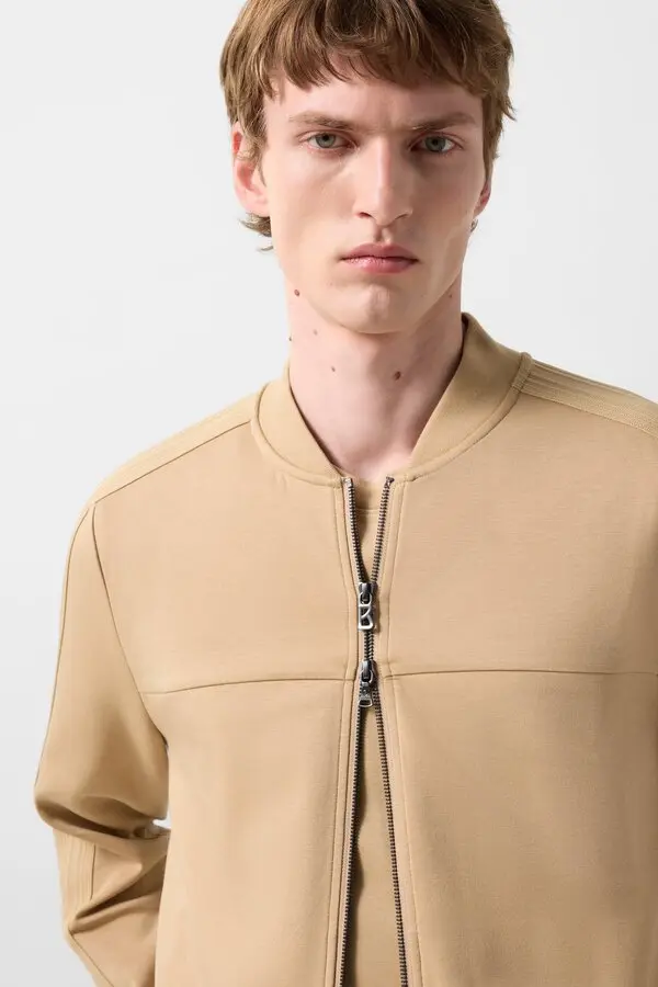 Bogner Lennox Jersey Jacket - Camel