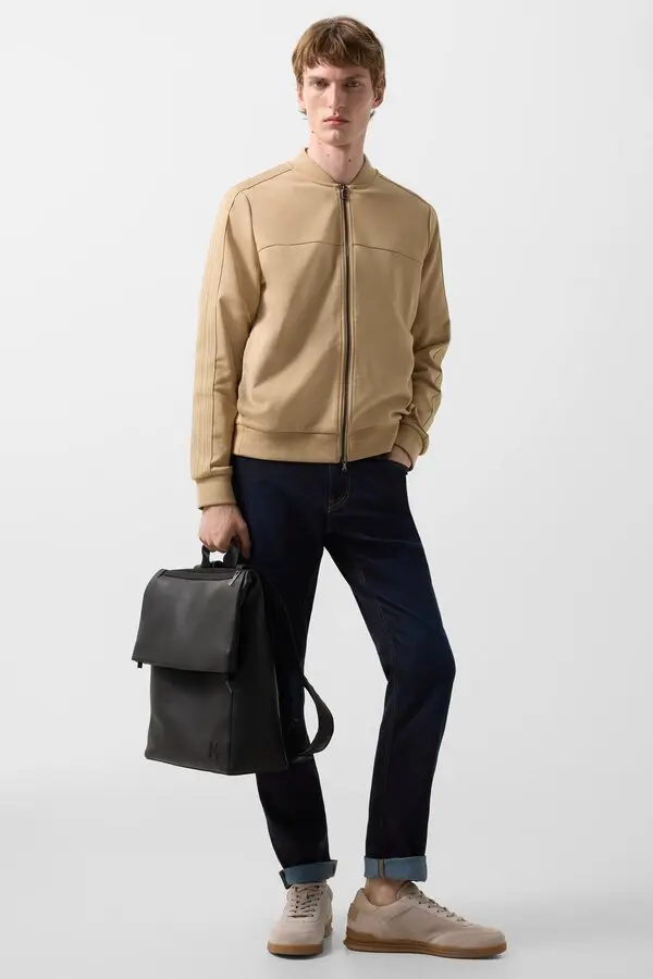 Bogner Lennox Jersey Jacket - Camel