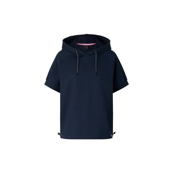 Bogner Sharon Short-sleeved Hoodie - Navy Blue