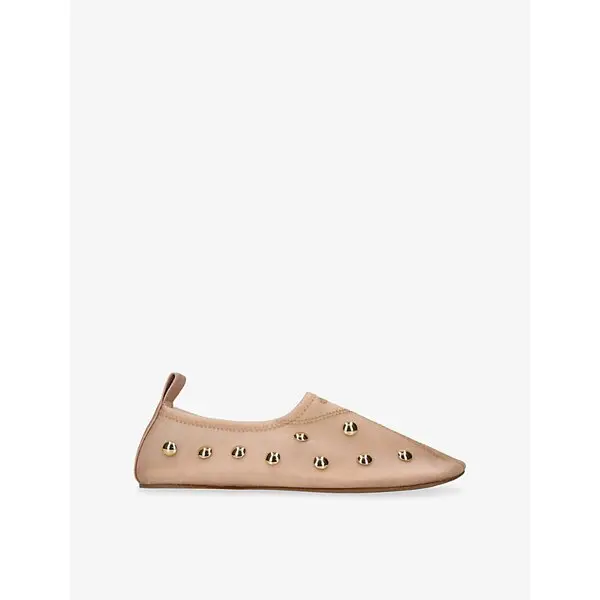 Chloé Rita Studded Mesh Flats
