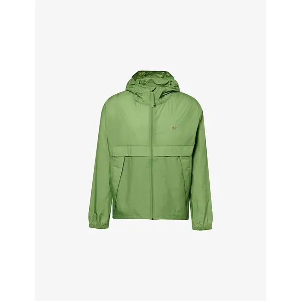 Lacoste Logo-embellished Packable Shell Jacket