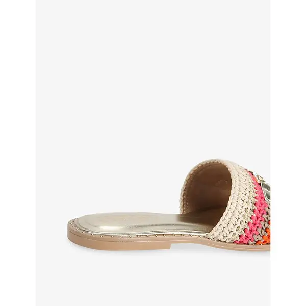 Carvela Nola Woven Mule Sandals