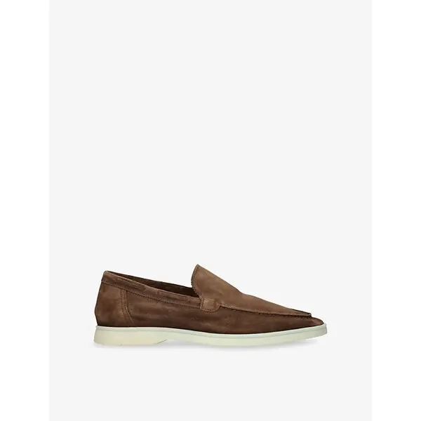 AURELIEN Yacht Softey® Suede Loafers - Dark Brown