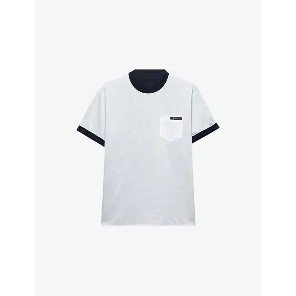 Prada Reversible Cotton-jersey T-shirt