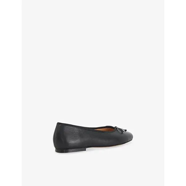 DUNE Harllowe Leather Ballet Flats