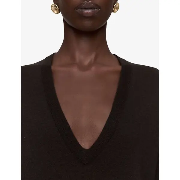 JOSEPH Cashair V-neck Cashmere Jumper