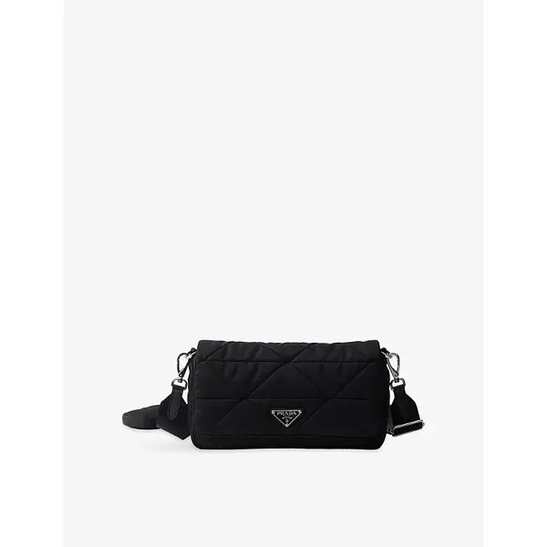 Prada Padded Re-nylon Shoulder Bag
