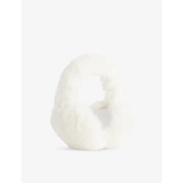 Bo+tee Faux-fur Earmuffs - Ice