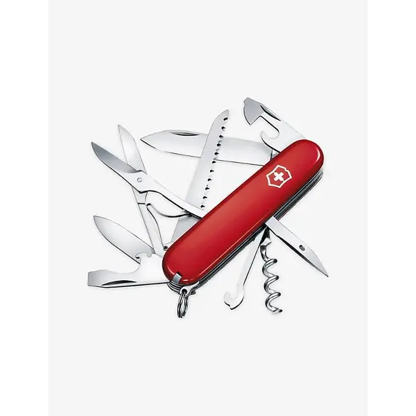 VICTORINOX Huntsman Swiss Pocket Knife - Red