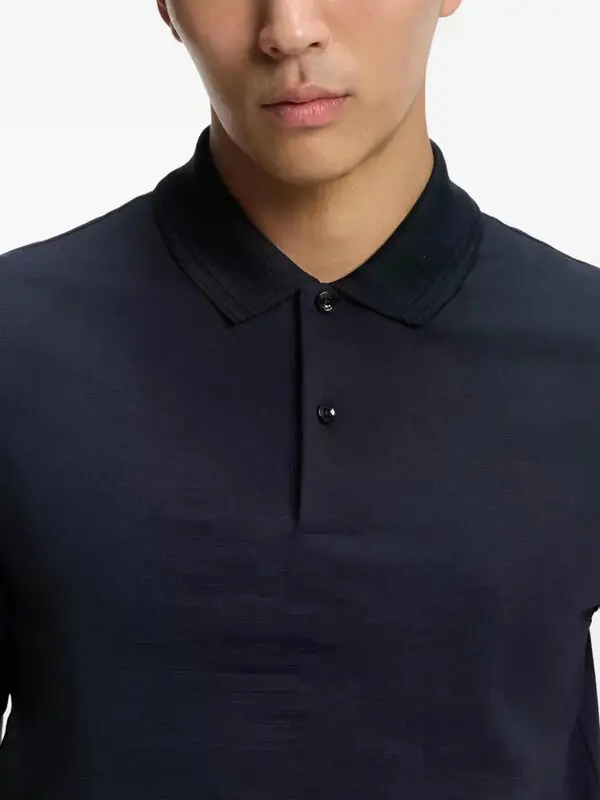 BOSS Buttoned Short-sleeve Polo Shirt
