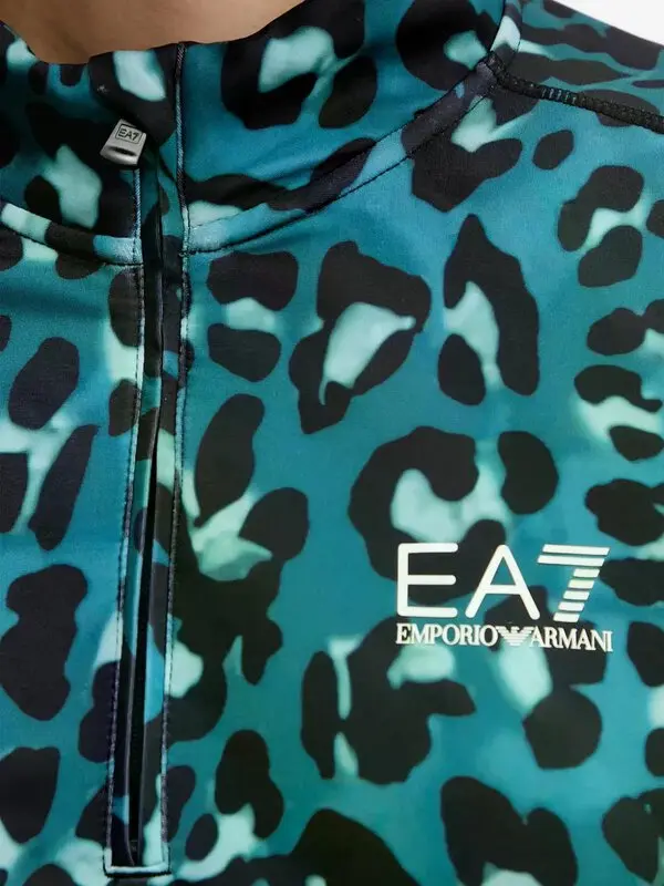 Emporio Armani Leopard-print Base Layer