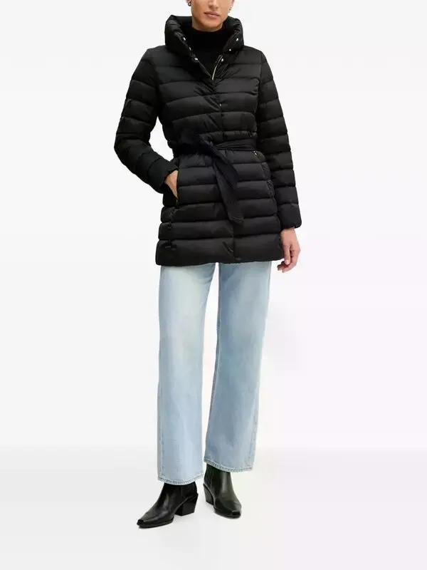 Geox Bettanie Belted Padded Coat