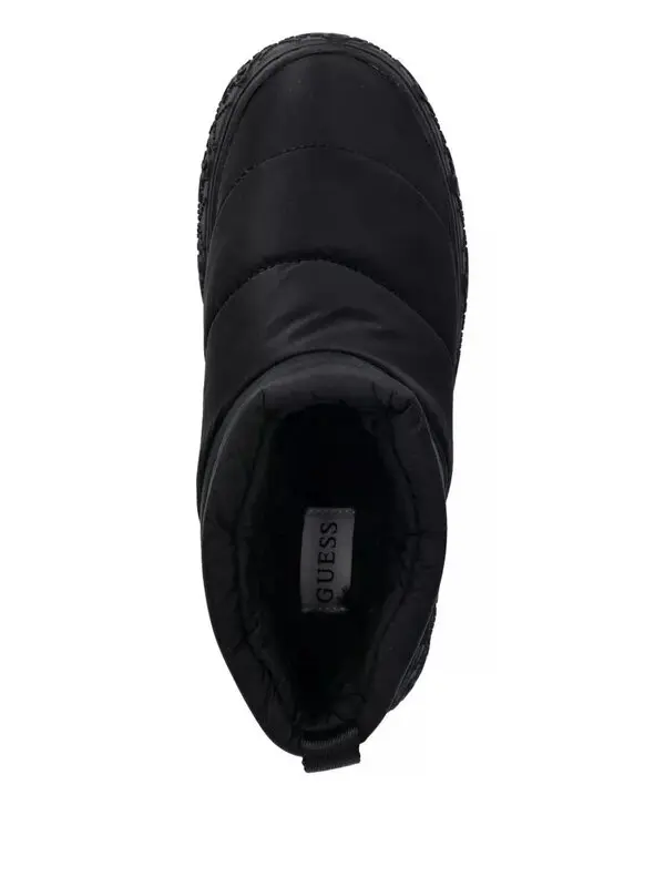 Guess Urana Quilted Logo Boots