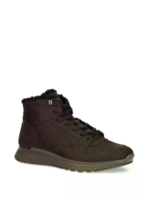 Ecco Exostride Ankle Boots - Brown