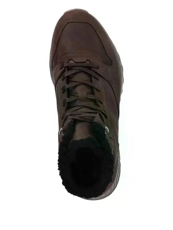Ecco Exostride Ankle Boots - Brown