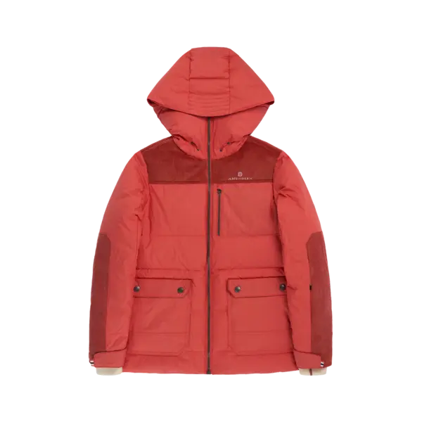 AMUNDSEN Groomer Goose Down Jacket - Weathered Red