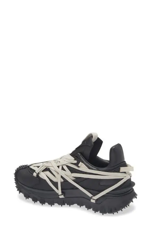 Moncler Trailgrip Megalace Low-top Sneakers - Black