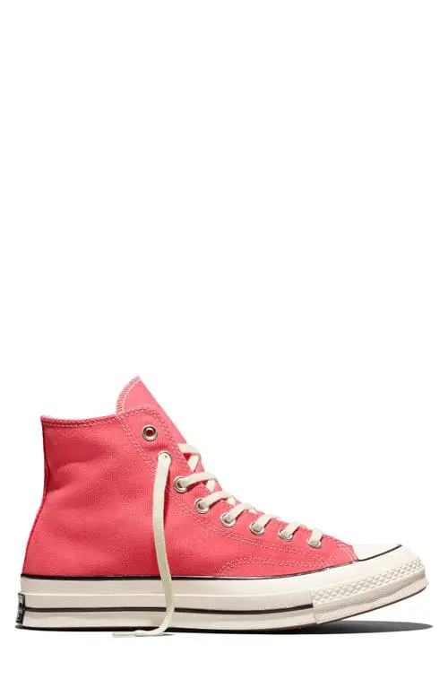 CONVERSE Chuck 70 Canvas High-top Sneakers - Cherry Balm/egret/black