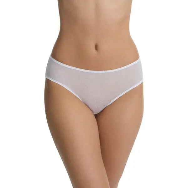 SKARLETT BLUE Jolie Sheer Lace Hipster - White