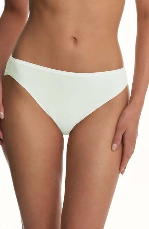 Natori Bliss Bare Cotton Bikini - Iced Mint