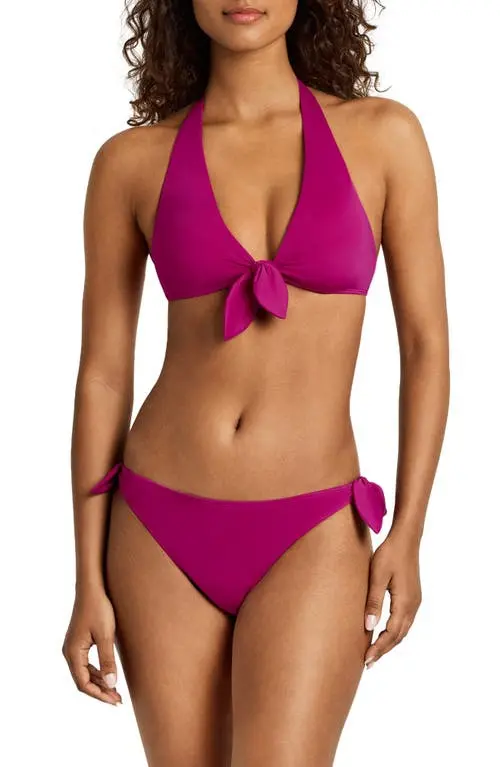 Ralph Lauren Tie-front Bikini Top