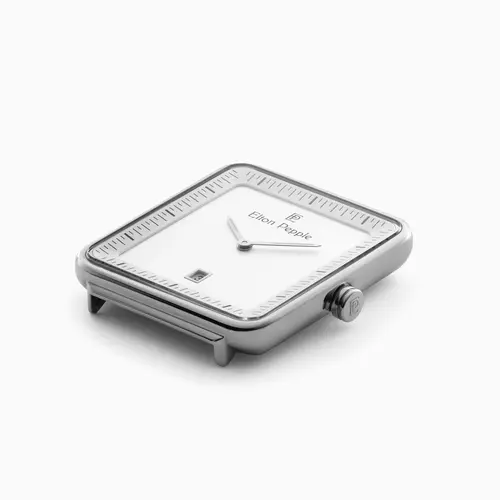 ELTON PEPPLE Modern St. Riversedgewater Watch - Brown/silver