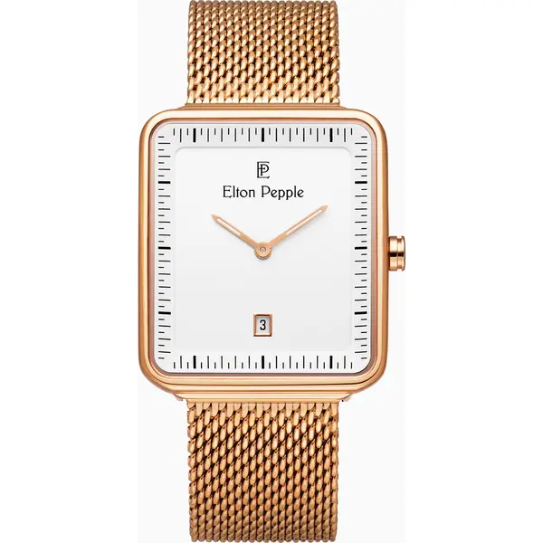 ELTON PEPPLE Modern Norwood - Eggshell White/rose Gold