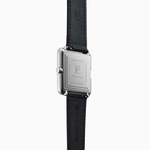 ELTON PEPPLE Modern St. Riversbucktown Watch - Black/silver