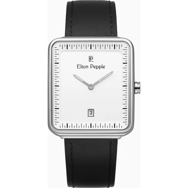 ELTON PEPPLE Modern St. Riversbucktown Watch - Black/silver