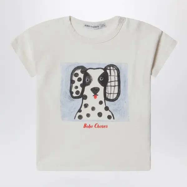 BOBO CHOSES Printed T-shirt - White