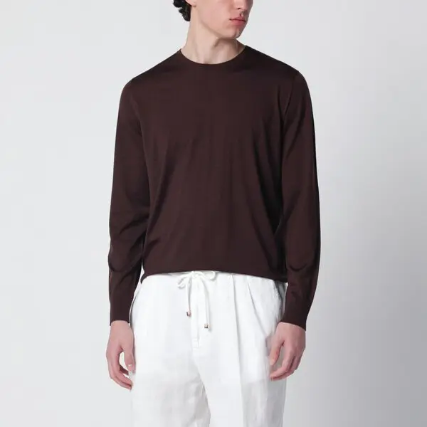 Loro Piana Crew Neck Wool Sweater