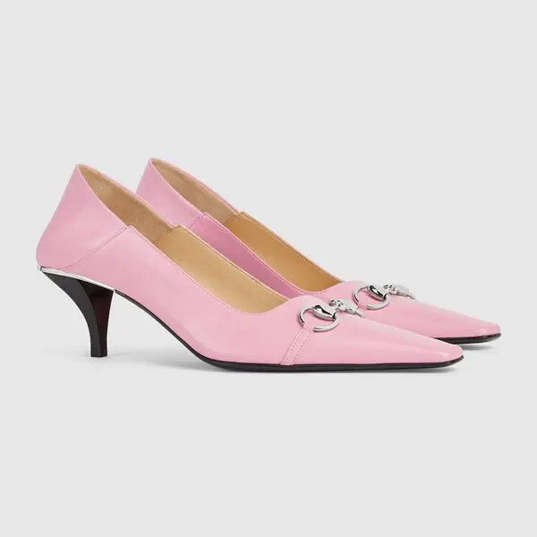 Gucci Leather Pumps - Pink