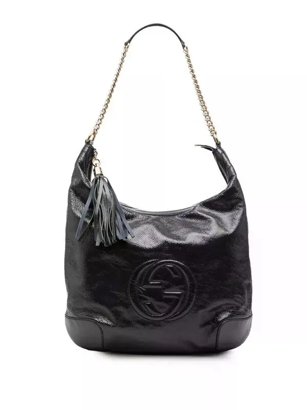 Gucci 2016-2026 Patent Soho Shoulder Bag