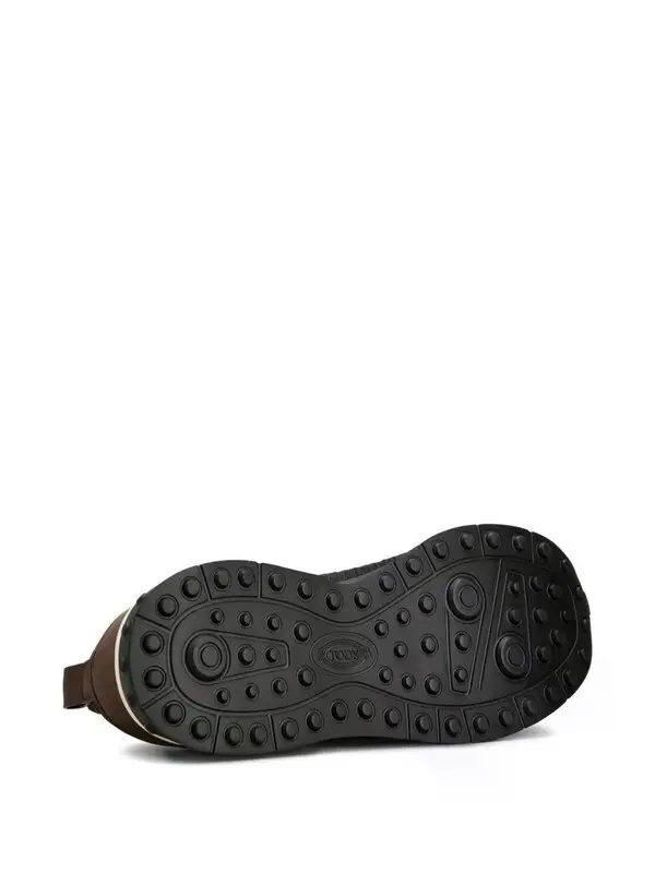 TOD'S Panelled Lace-up Sneakers - Blue
