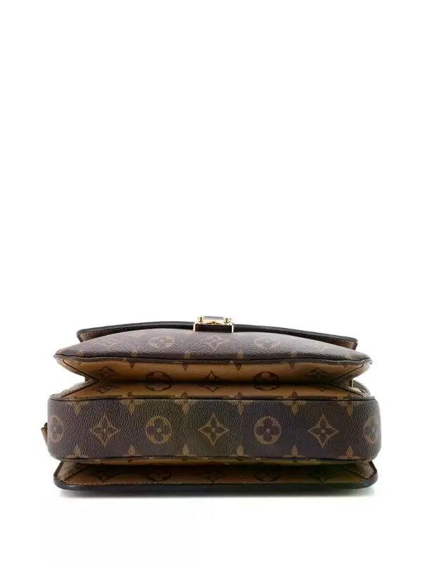 LOUIS VUITTON Pochette Metis Reverse Monogram Canvas Crossbody Bag - Brown