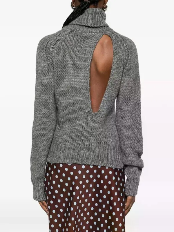 N°21 Cutout Turtleneck Jumper