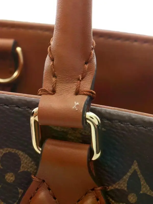 LOUIS VUITTON Monogram Onthego Organizer Satchel - Brown