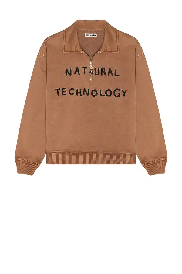 STORY MFG. Hand Crochet Geo Pullover