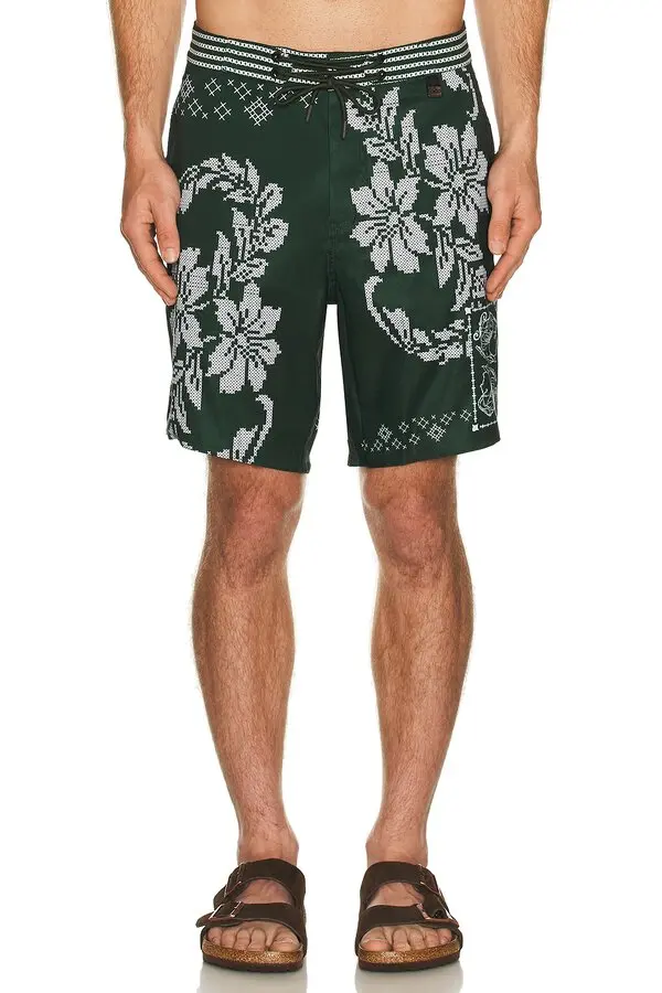 Agua Bendita Joe Trunks - Green