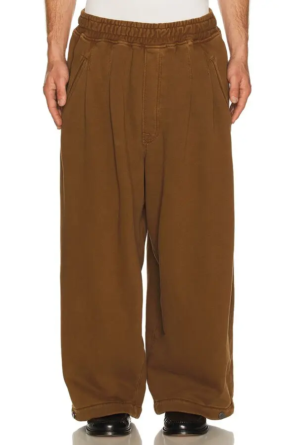 ART COMMUNITY Triptych Sweatpant In Brown