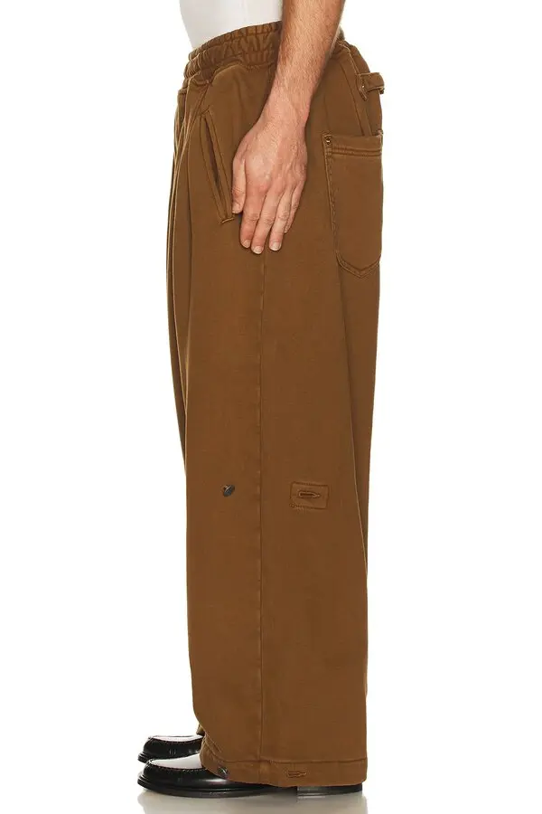 ART COMMUNITY Triptych Sweatpant In Brown