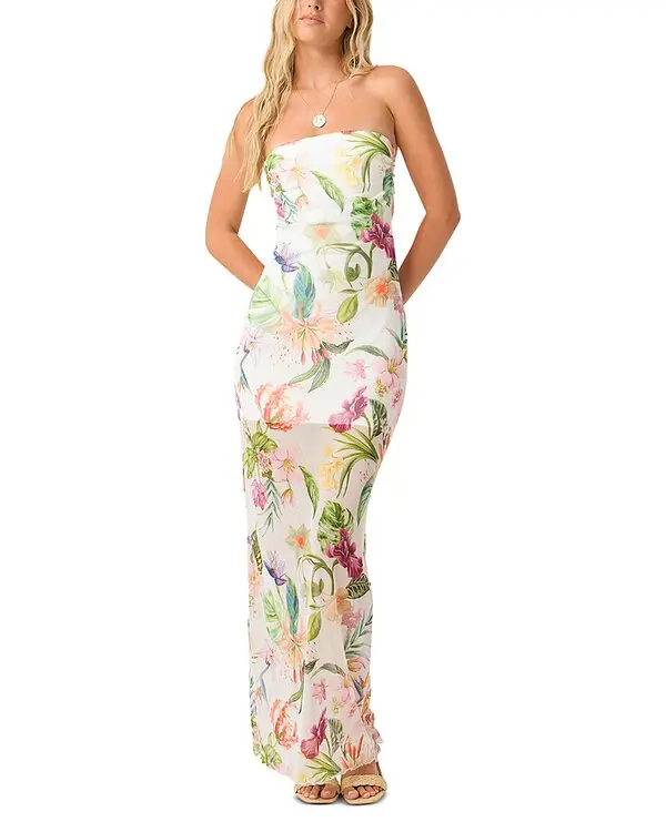 PQ Sofia Tube Cover Up Dress - Paradise Bloom