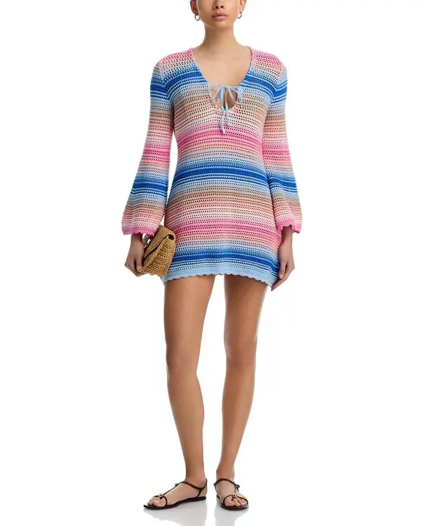 PQ Crocheted Tunic Dress